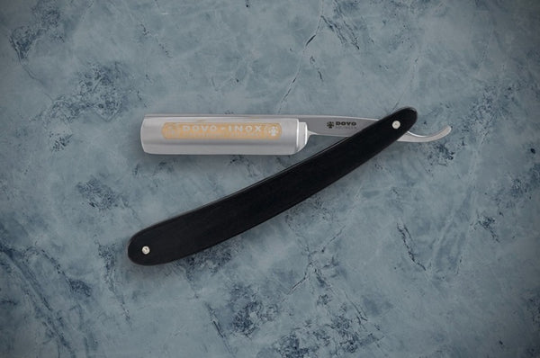 Dovo Inox 5/8 Stainless Straight Razor Ebony Wood - The Classic Edge ...