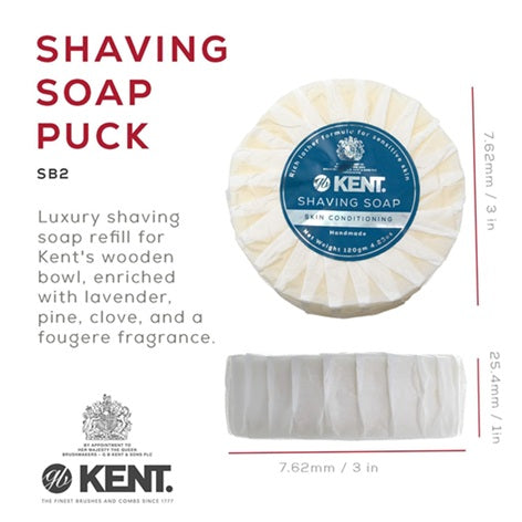 Kent Luxury Shaving Soap Refill - The Classic Edge Shaving Store