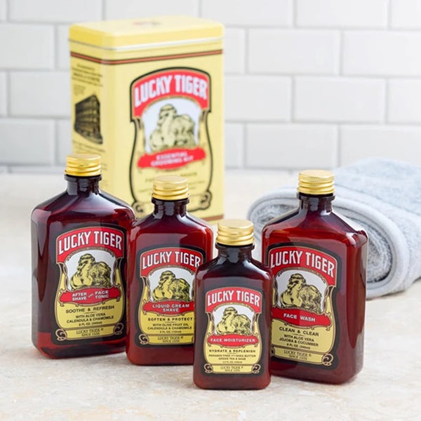 Lucky Tiger Essential Grooming Kit - The Classic Edge Shaving Store