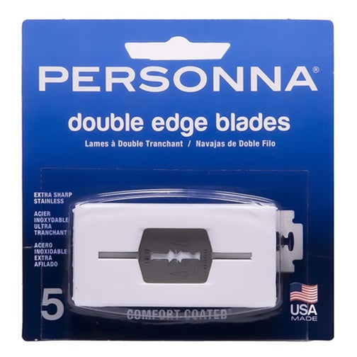 Personna Stainless Steel Double Edge Blades - The Classic Edge Shaving ...
