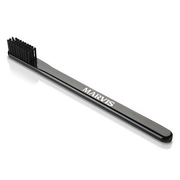 Marvis Medium Black Toothbrush - The Classic Edge Shaving Store
