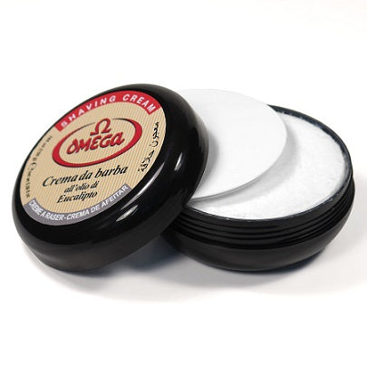 Omega Eucalyptus Shaving Soap in Bowl - The Classic Edge Shaving Store