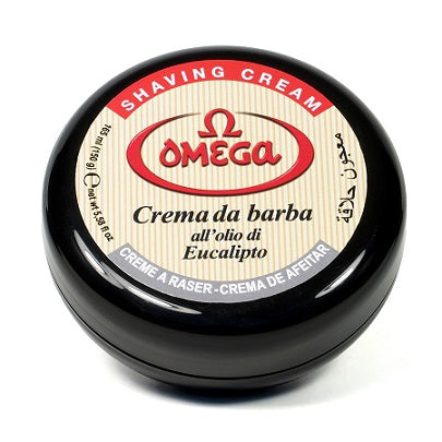 Omega Eucalyptus Shaving Soap in Bowl - The Classic Edge Shaving Store