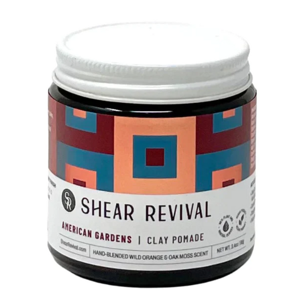 Shear Revival American Gardens Clay Pomade - The Classic Edge Shaving Store