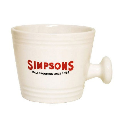 Simpsons Shaving Mug Small - The Classic Edge Shaving Store