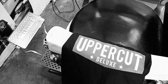 Uppercut Deluxe Barber's Cape - The Classic Edge Shaving Store